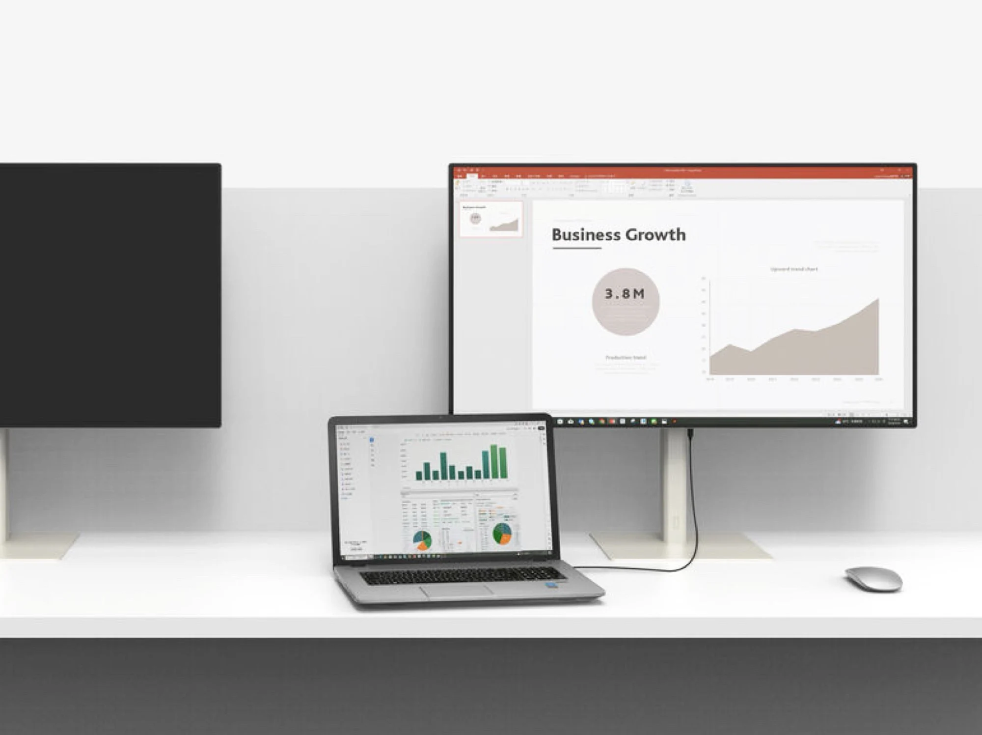 Eco-Friendly Monitor: Works Without a Power Cable