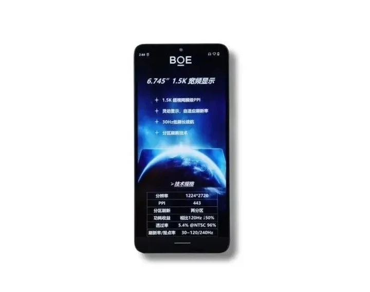 BOE Launches 144Hz LCD Display for Next-Gen Budget Smartphones