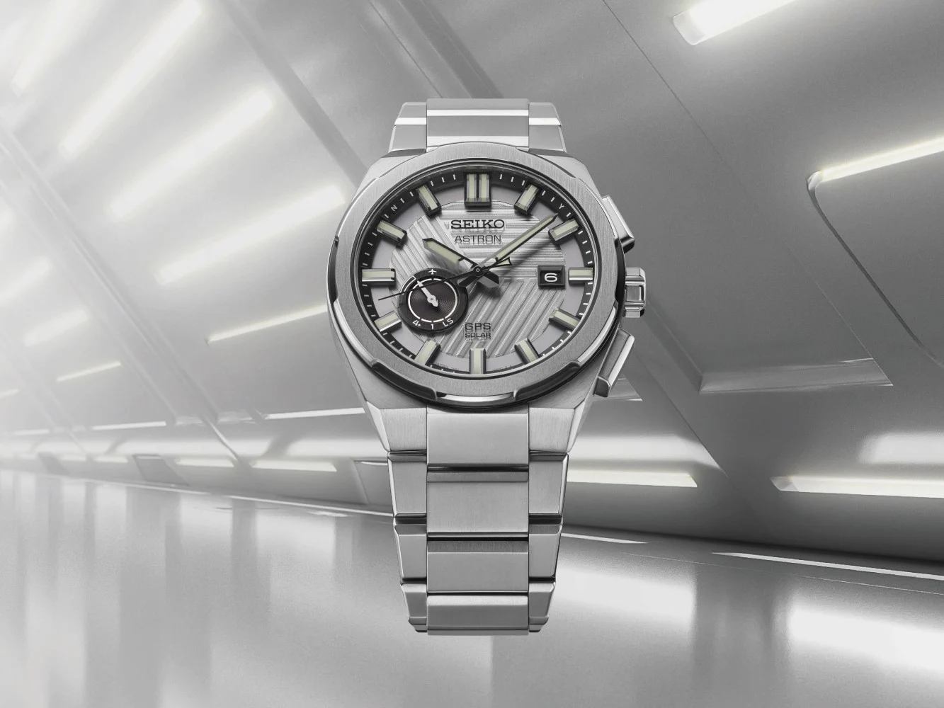 Futuristic Seiko Titanium GPS Solar Watch Coming Soon