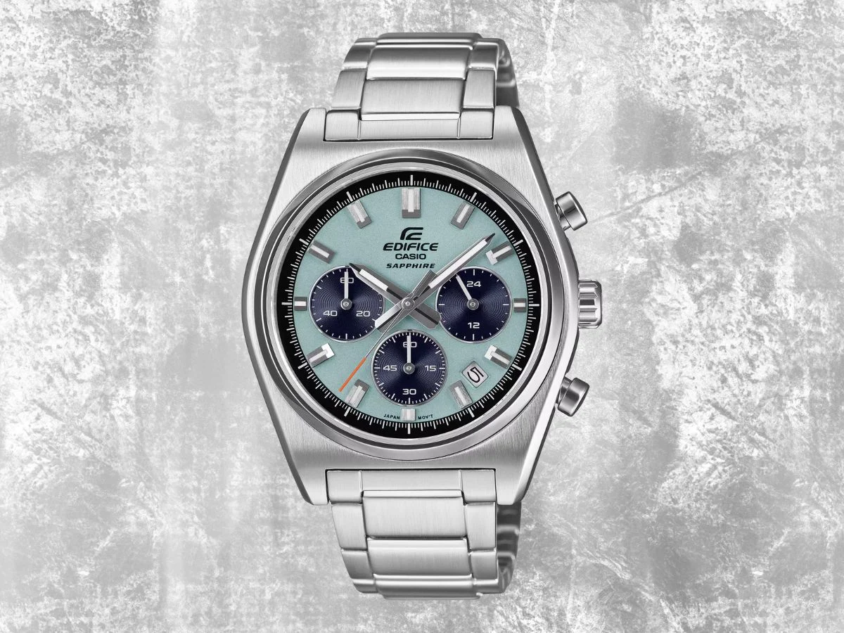 Casio Launches Colorful Edifice Watches with Metal Bezels