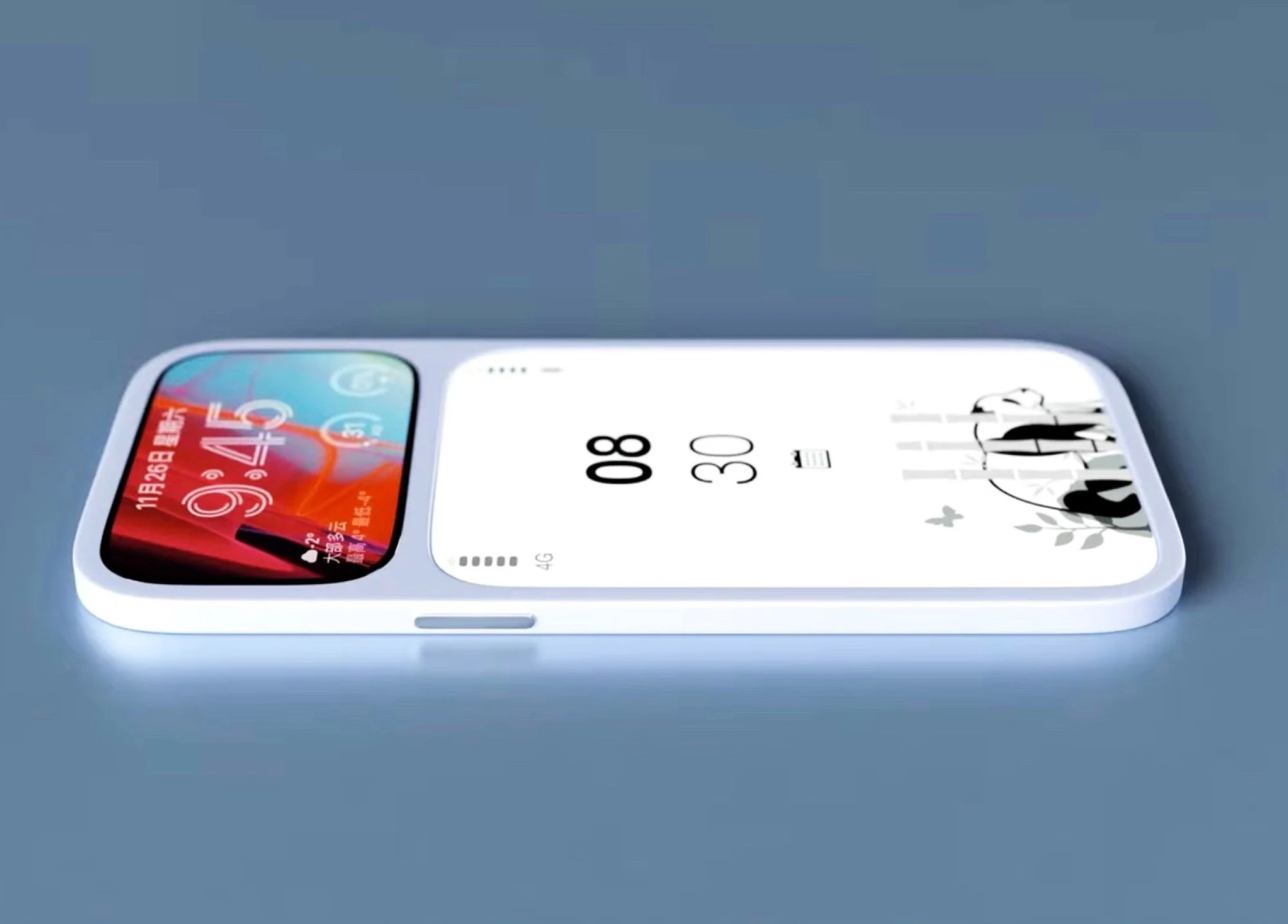 Pixel Duo Smartphone: Dual Front Displays with E-Ink Panel