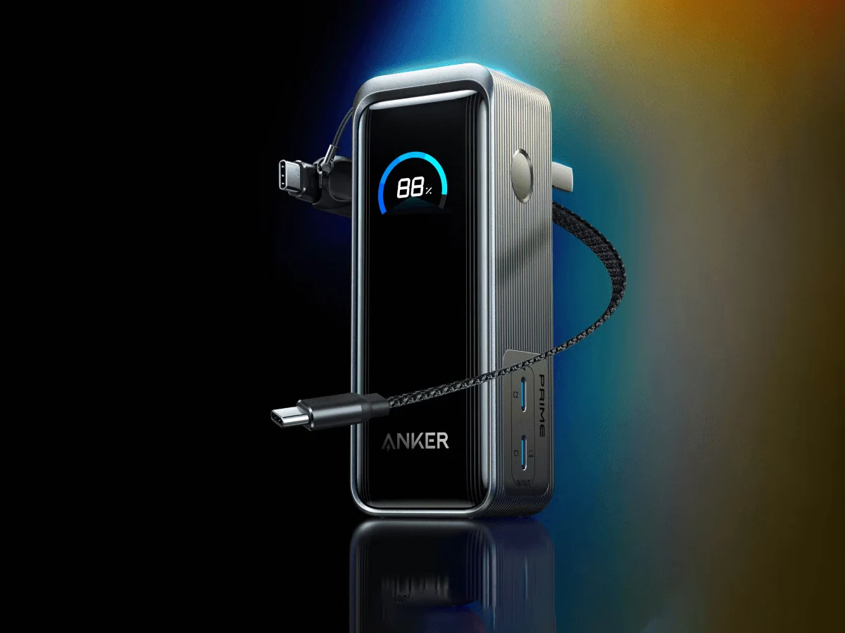 Anker Prime 65W Power Bank Launches with Fast Charging Cable