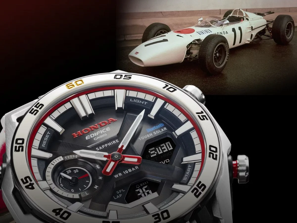 Global Launch: Special Edition Casio Edifice Honda Collaboration Watch