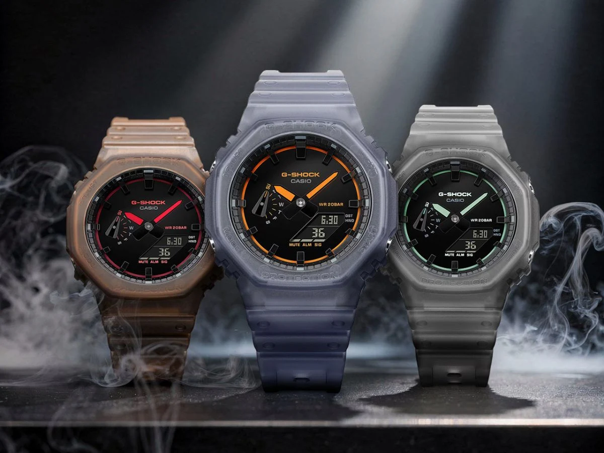 New Casio G-Shock Semi-Transparent Watches Launched in the UK