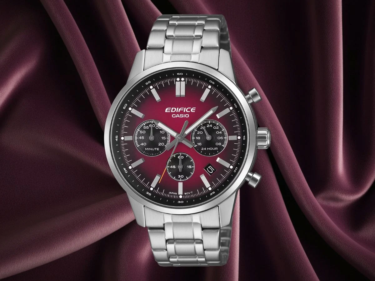 Casio Unveils New Edifice Watches with Slim Metal Bezel Soon