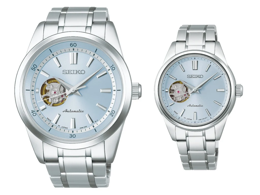Seiko Launches Limited-Edition Open-Heart Watches with 4R38 Caliber