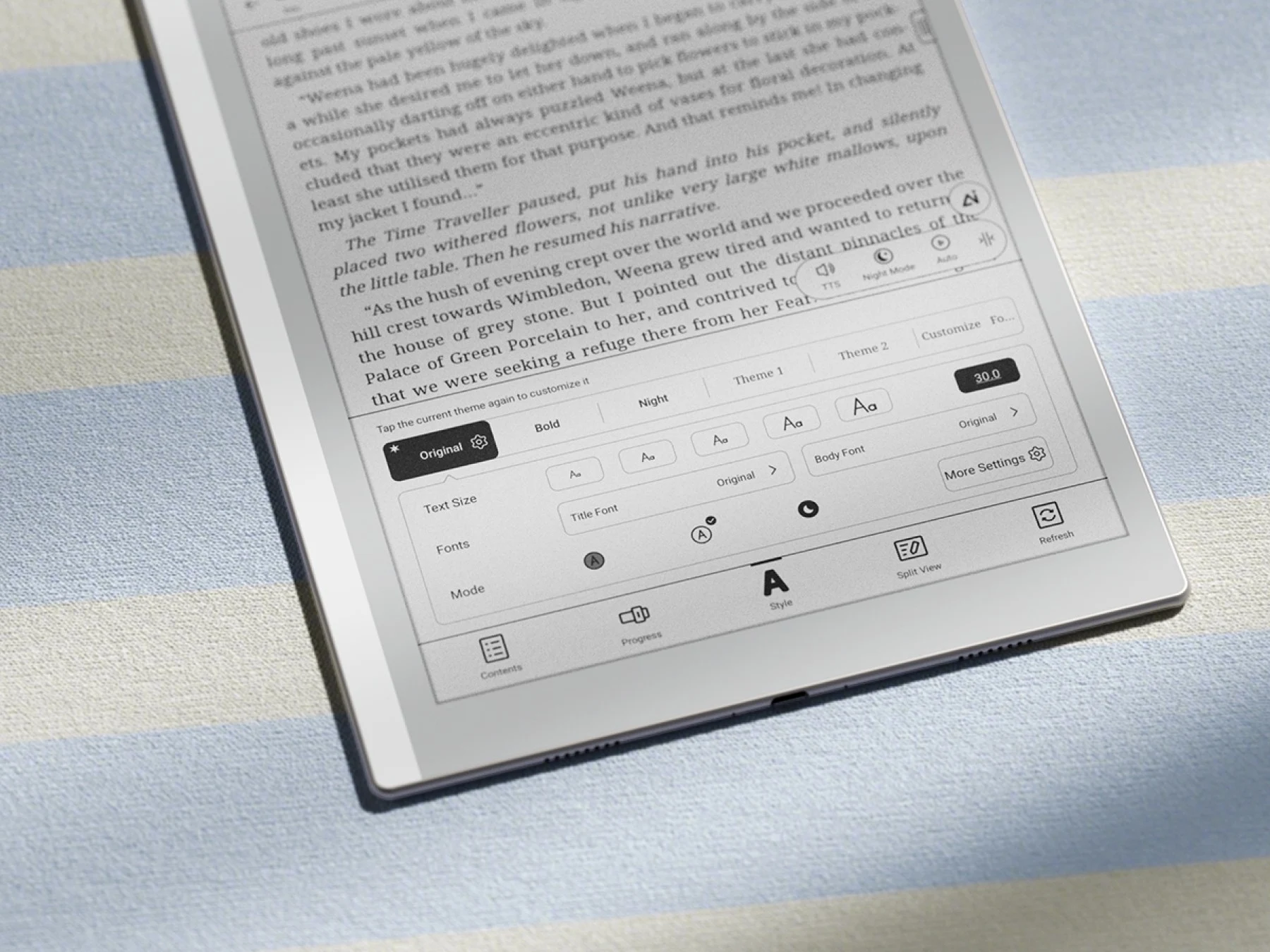 Boox Go 10.3 E-Ink Tablet Gets Front Light and Android 15 Upgrade