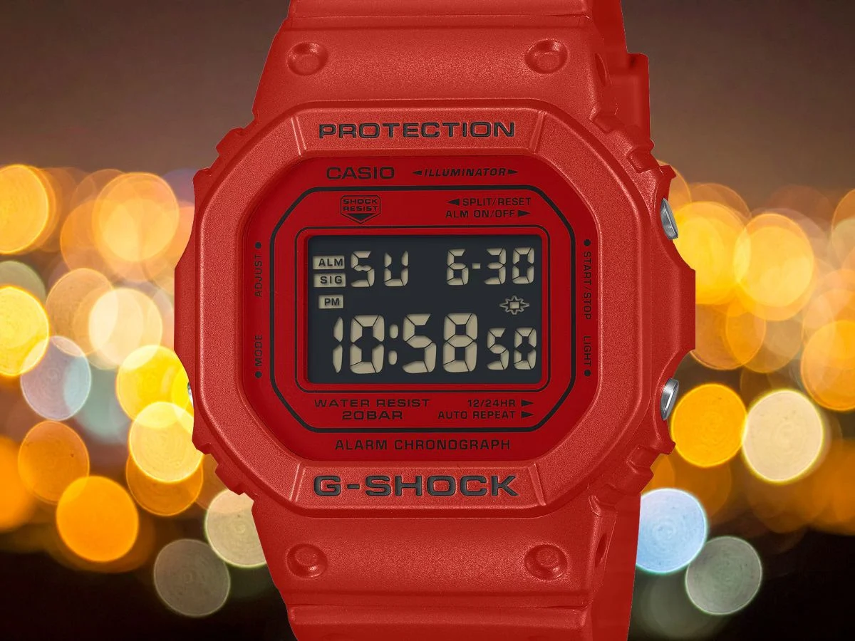 New Red Casio G-Shock Watches Coming Soon: Exciting Release!